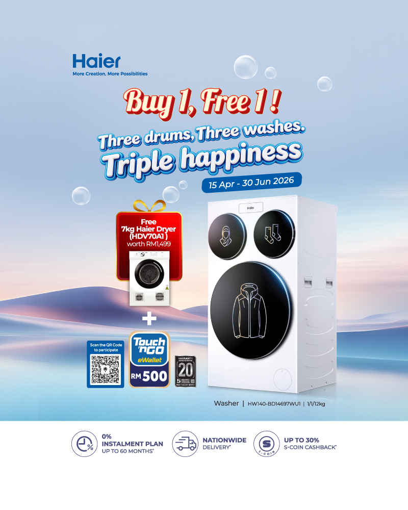 Buy Home Appliances: Easy 0% Instalment & S-Coin Rewards